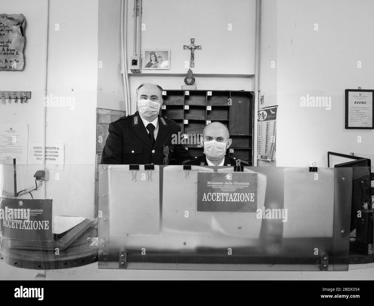 Europe, Italy, Lombardy, Milan, San Vittore Prison Stock Photo - Alamy
