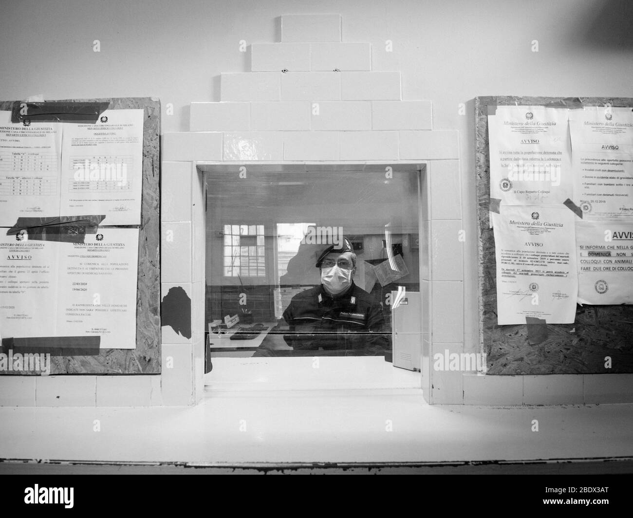 Europe, Italy, Lombardy, Milan, San Vittore Prison Stock Photo - Alamy