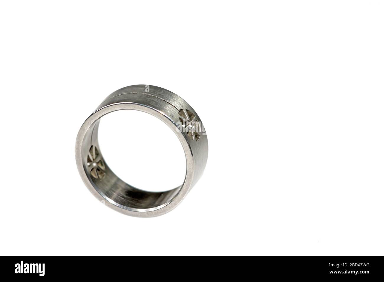 closeup of ring finger on a white background Stock Photo - Alamy