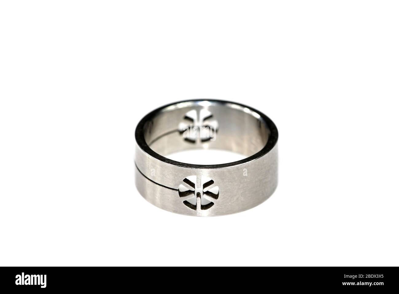 closeup of ring finger on a white background Stock Photo - Alamy