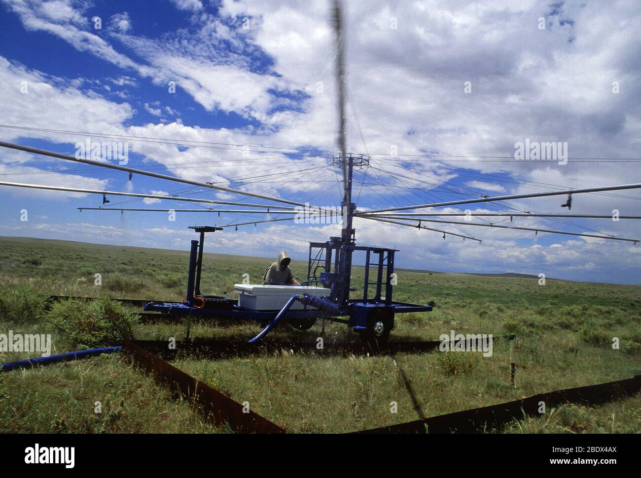 Rotating boom rainfall simulators hi-res stock photography and images ...
