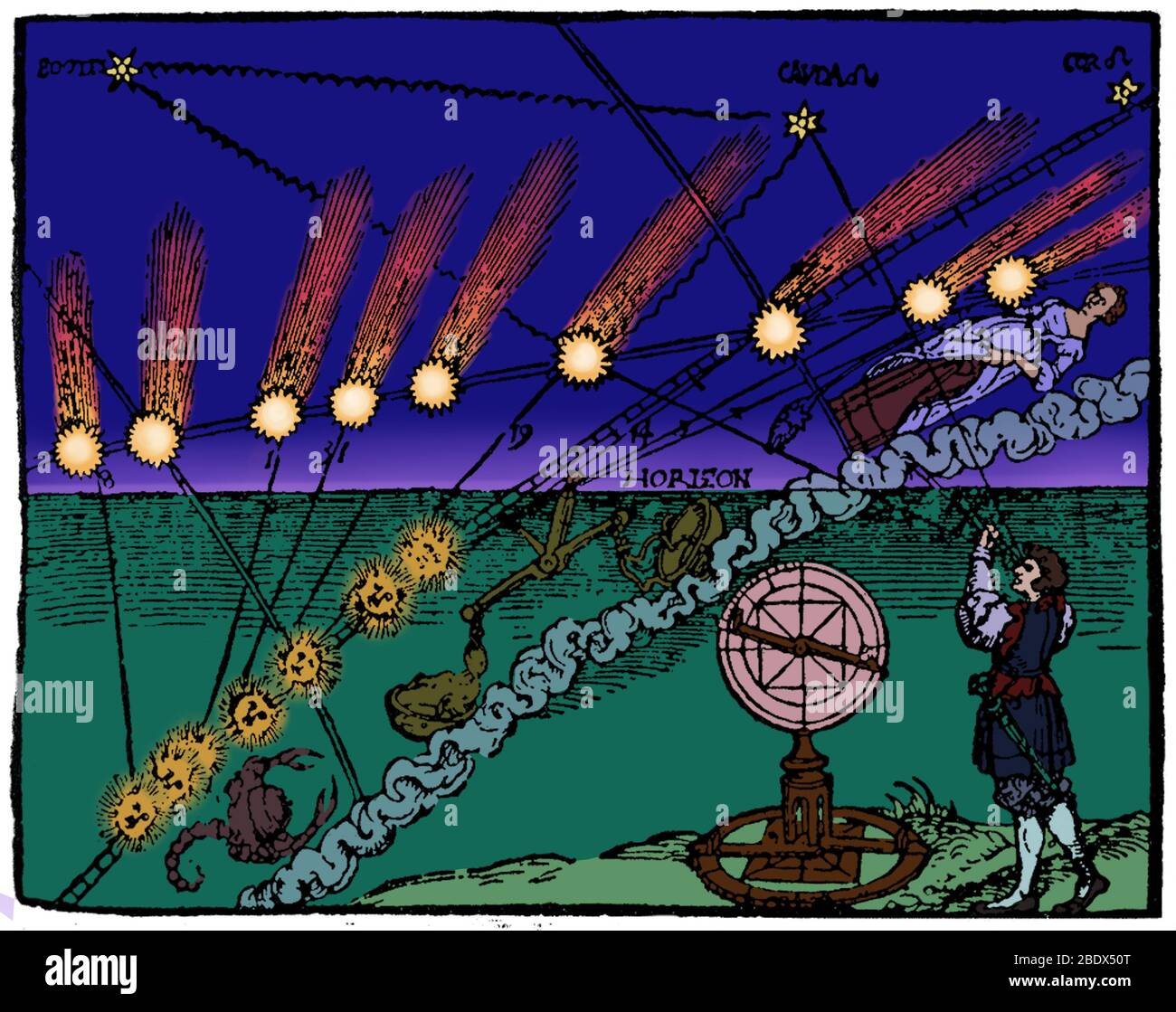 1532 comet hi-res stock photography and images - Alamy