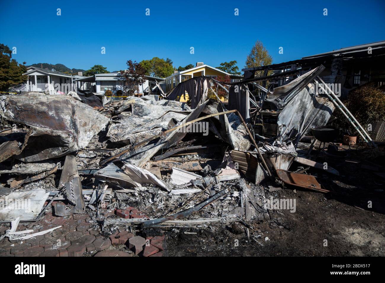 Earthquake Damage, Napa, 2014 Stock Photo - Alamy