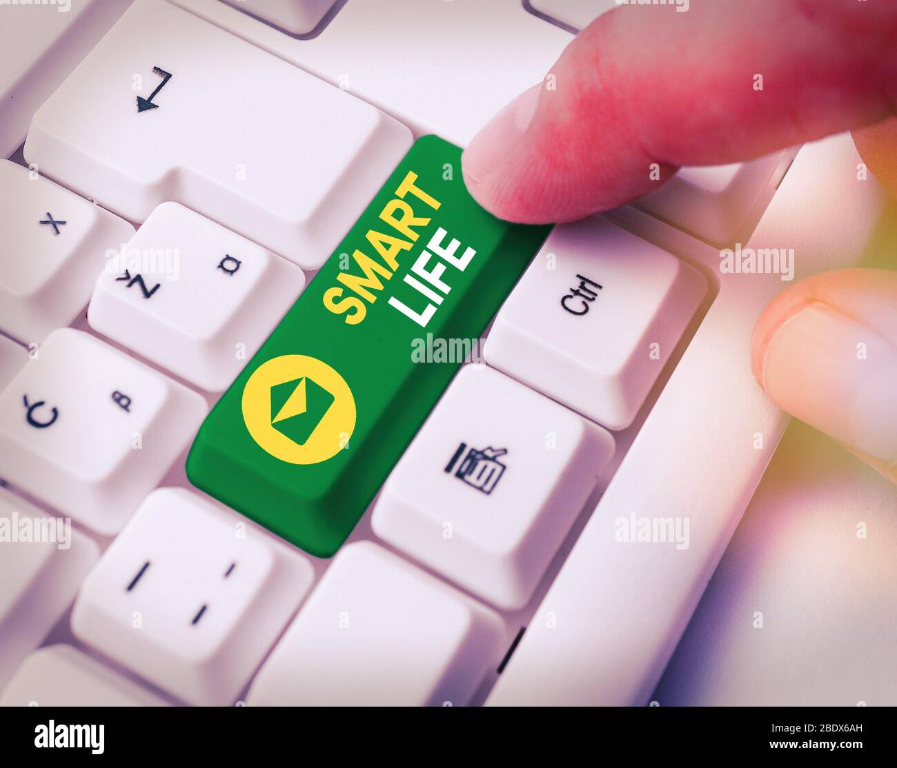 Text sign showing Smart Life. Business photo showcasing approach ...