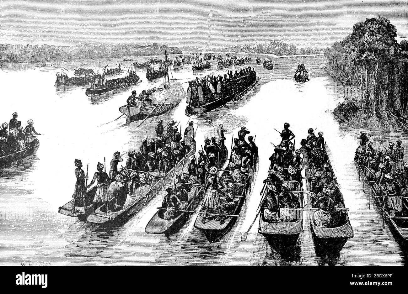 Stanley in africa Black and White Stock Photos & Images - Alamy