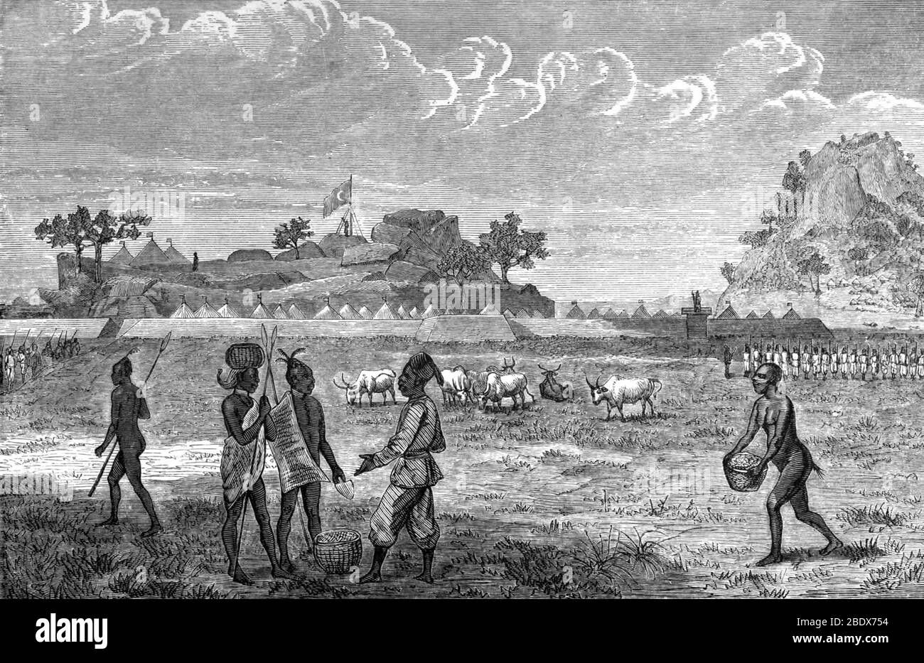 Fort Patiko, 19th Century Stock Photo - Alamy