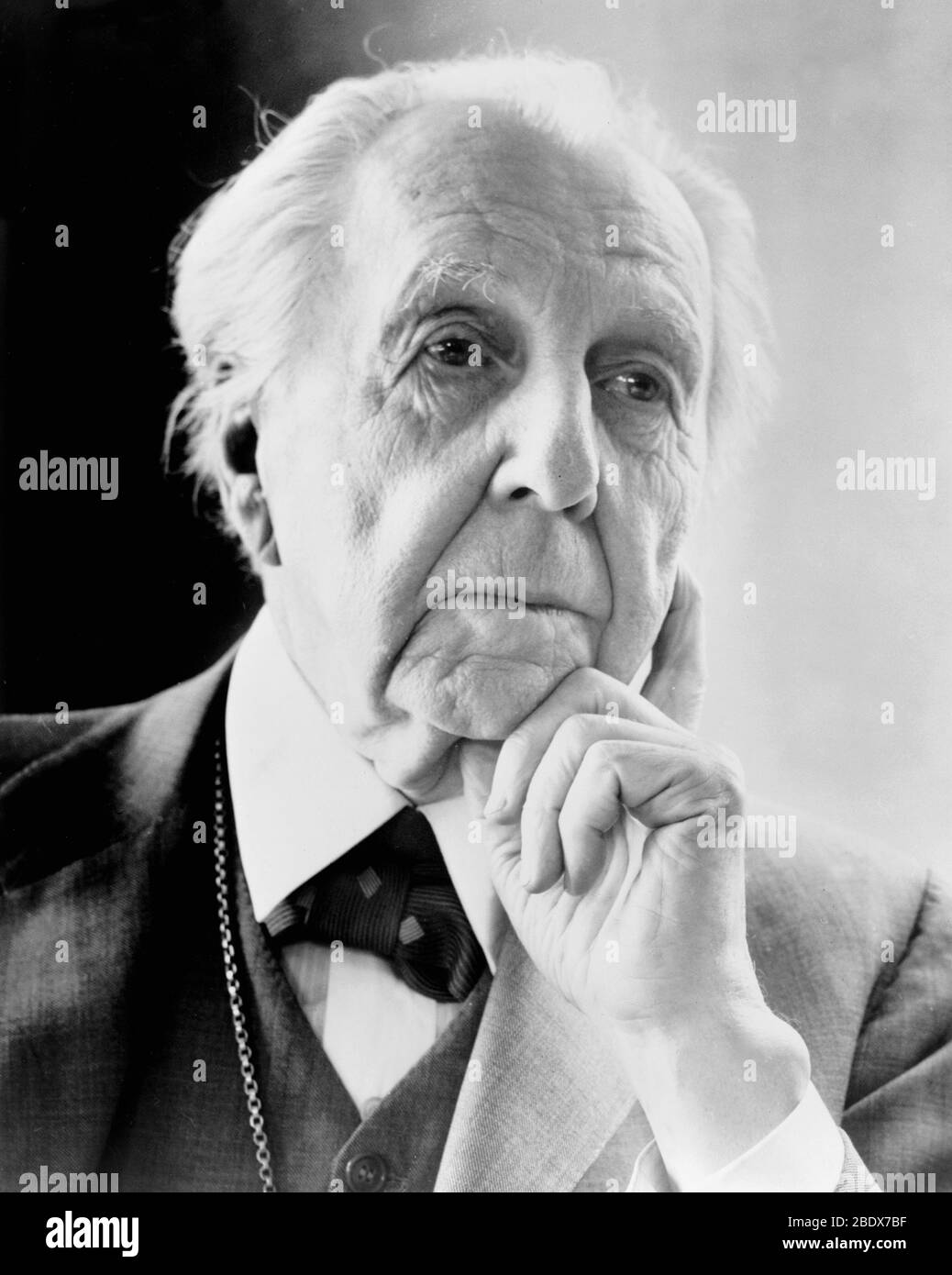 Frank Lloyd Wright, American Architect Stock Photo - Alamy