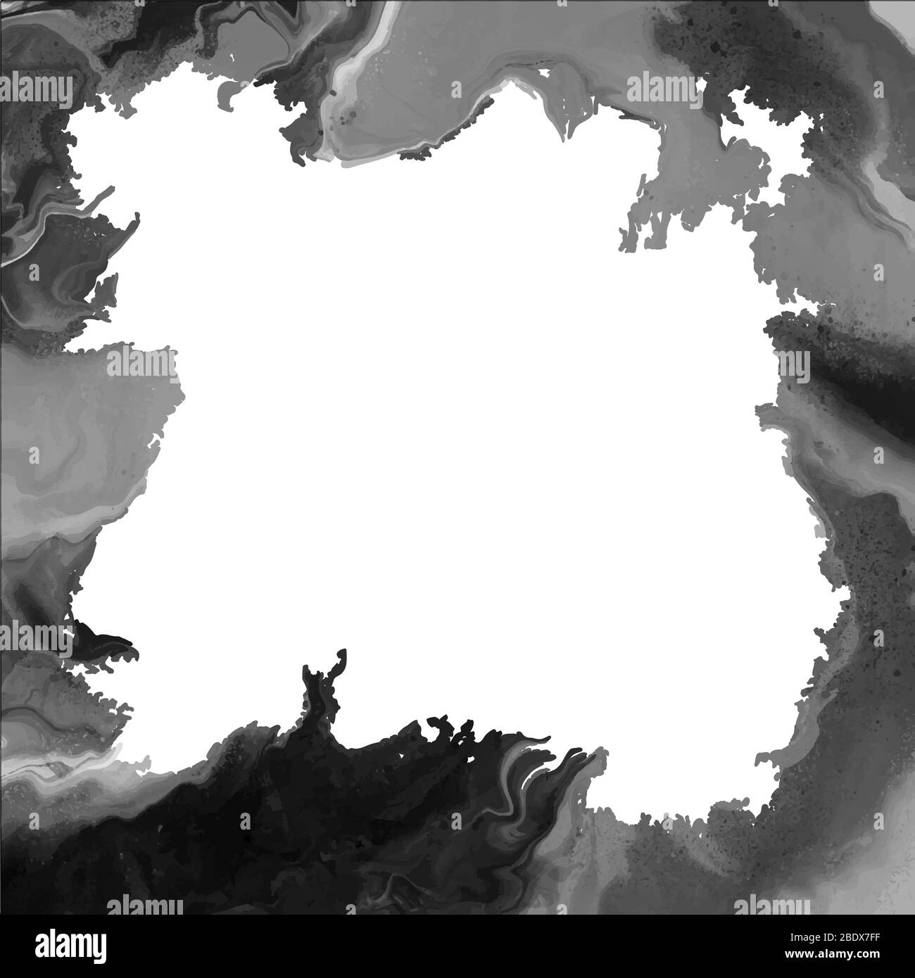 Vector abstract black color marble texture, Fluid design backgrounds ...