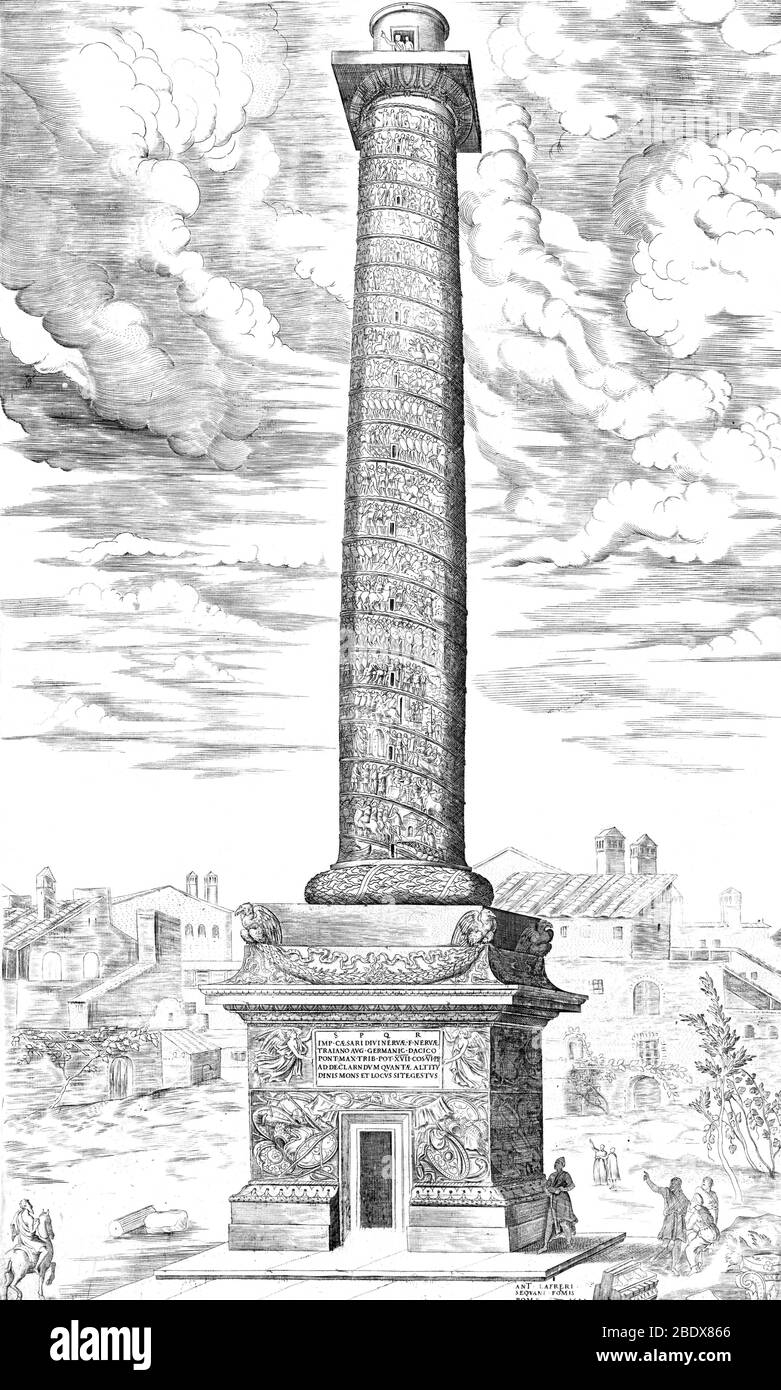 Relief trajans column Black and White Stock Photos & Images - Alamy