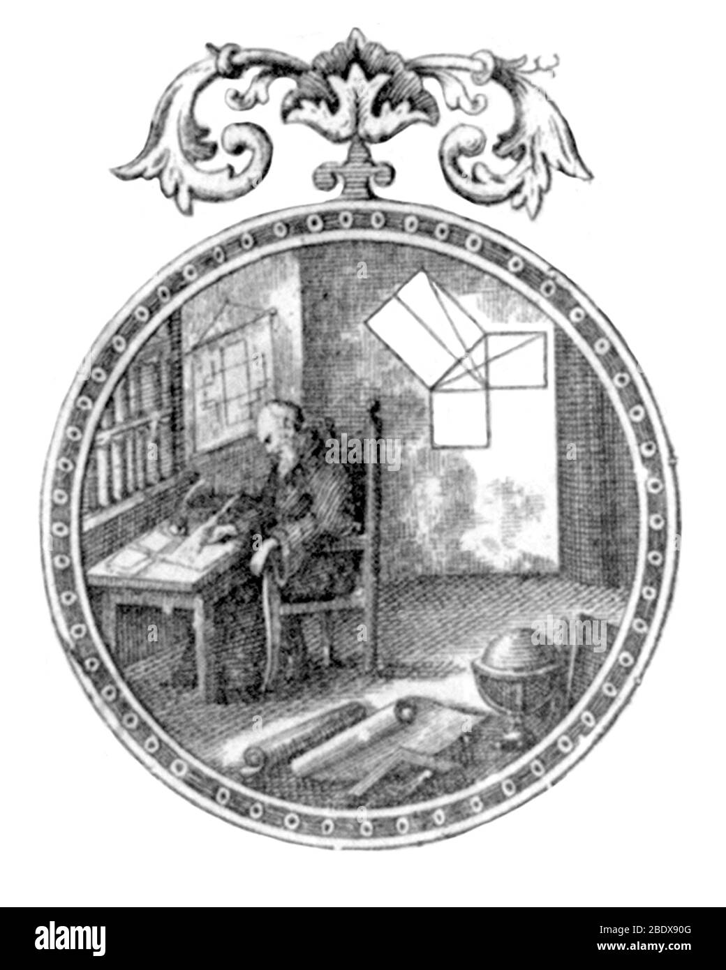 Pythagoras of Samos, Ancient Greek Philosopher Stock Photo - Alamy