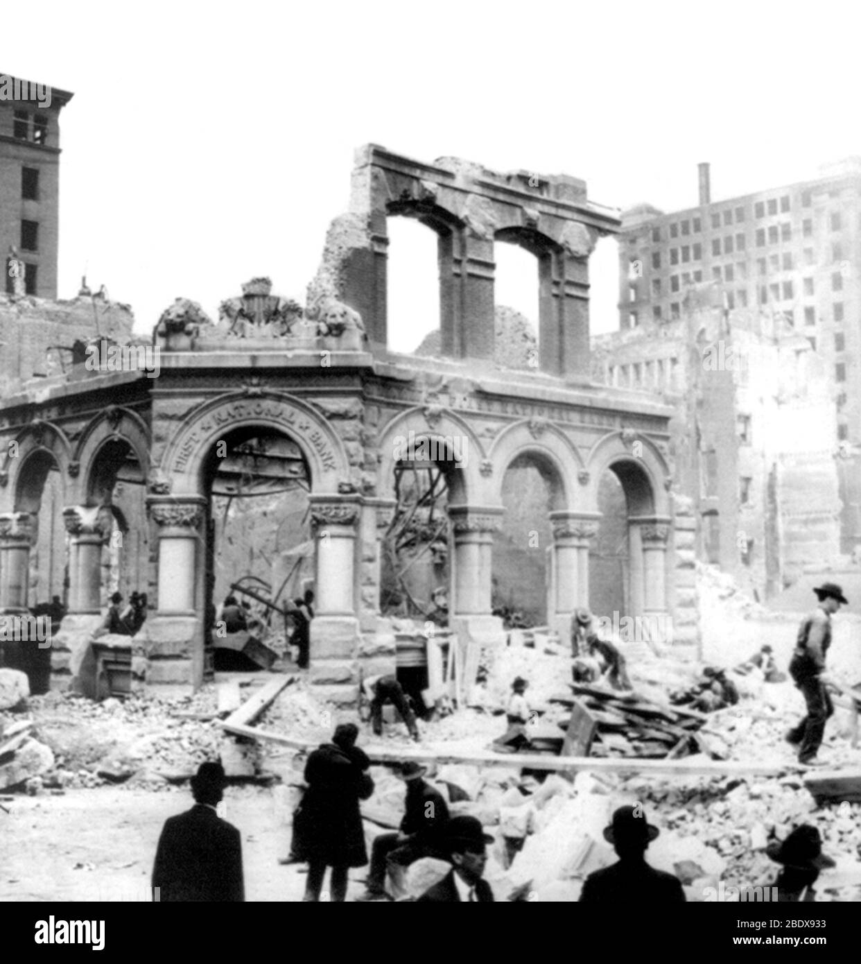 San Francisco Earthquake, 1906 Stock Photo - Alamy