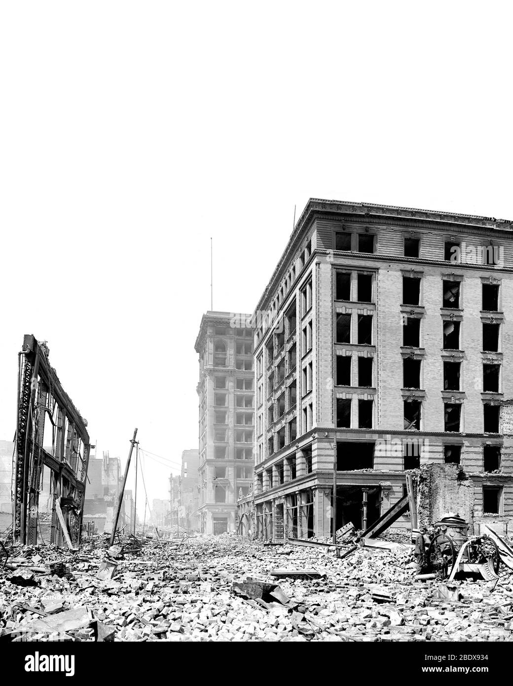 San Francisco Earthquake, 1906 Stock Photo - Alamy