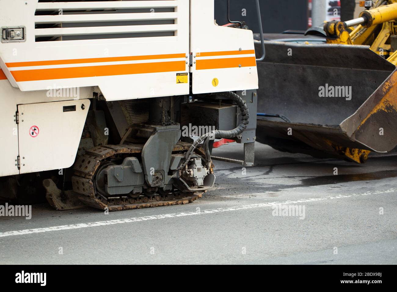 Asphalt Pavement Rehabilitation High Resolution Stock Photography and ...
