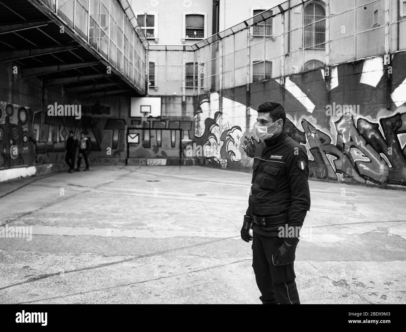 Europe, Italy, Lombardy, Milan, San Vittore Prison Stock Photo - Alamy