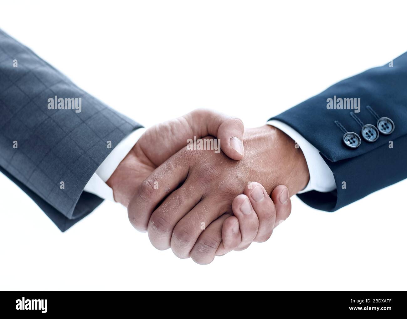 Business handshake - closeup shot Stock Photo - Alamy
