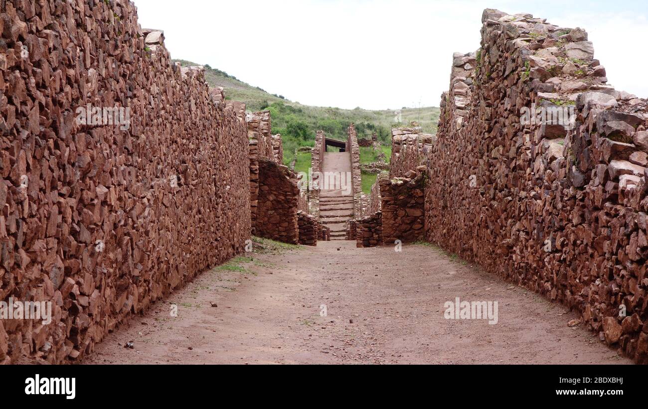 Inca Tipon Sight Stock Photo - Alamy