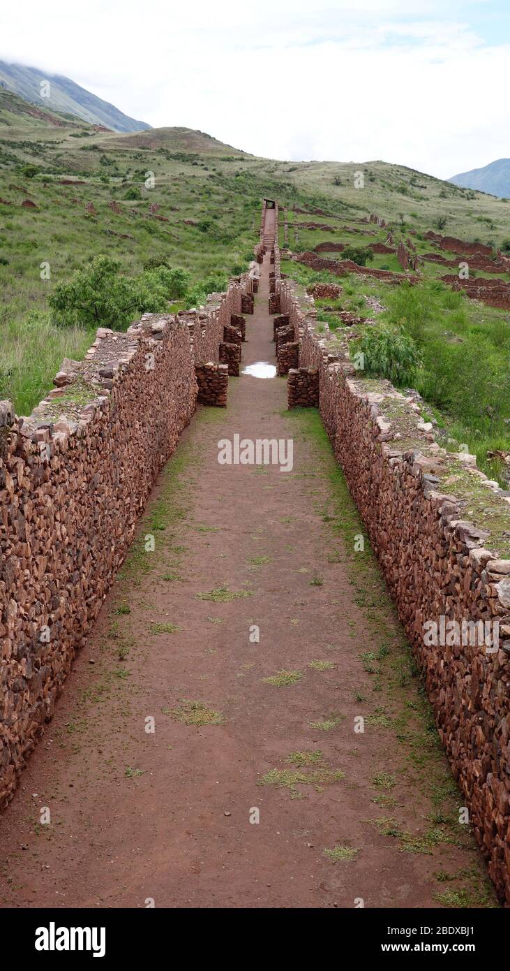 Inca Tipon Sight Stock Photo - Alamy