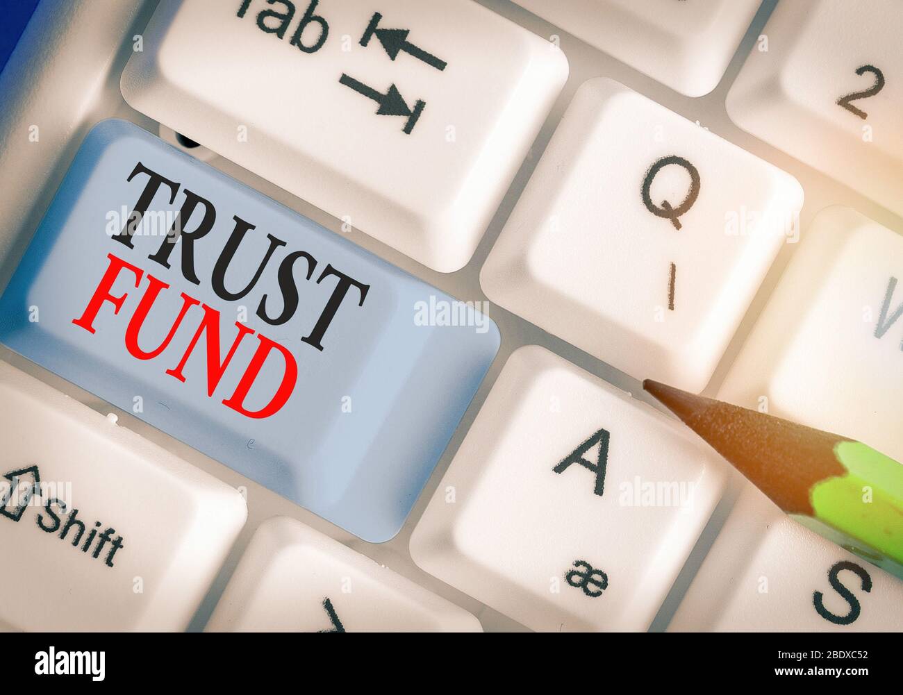 Conceptual hand writing showing Trust Fund. Concept meaning money that ... Conceptual hand writing showing Trust Fund. Concept meaning money that ...