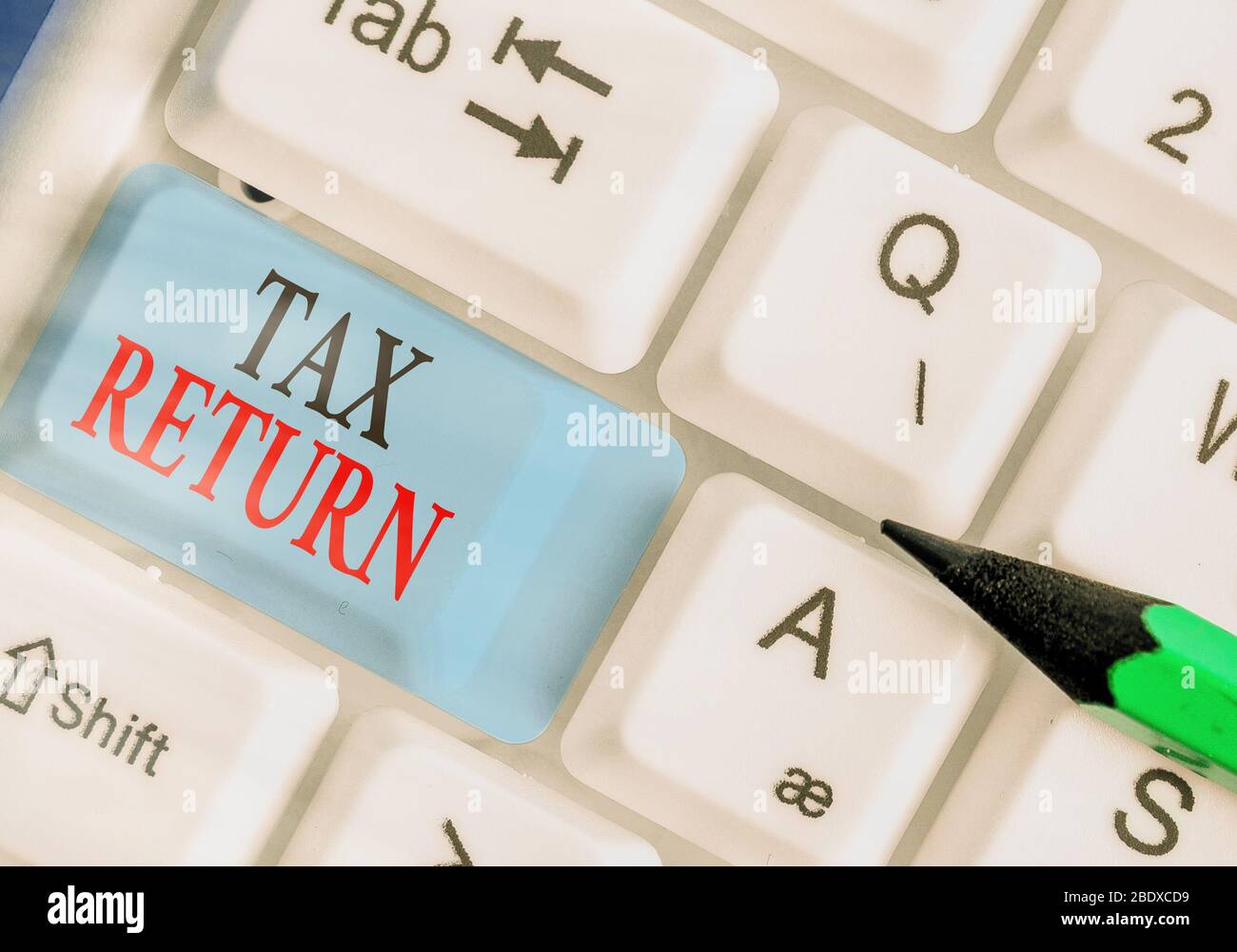 Conceptual hand writing showing Tax Return. Concept meaning Tax payer ...