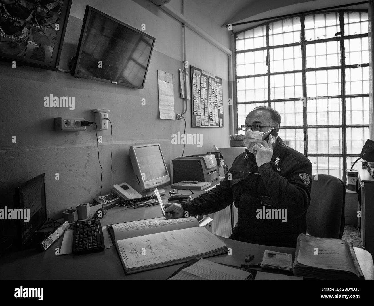 Europe, Italy, Lombardy, Milan, San Vittore Prison Stock Photo - Alamy