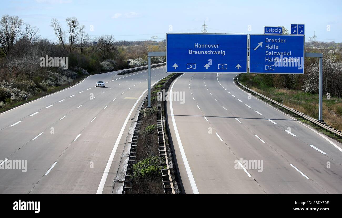 Empty Autobahn In 2020 High Resolution Stock Photography and Images - Alamy