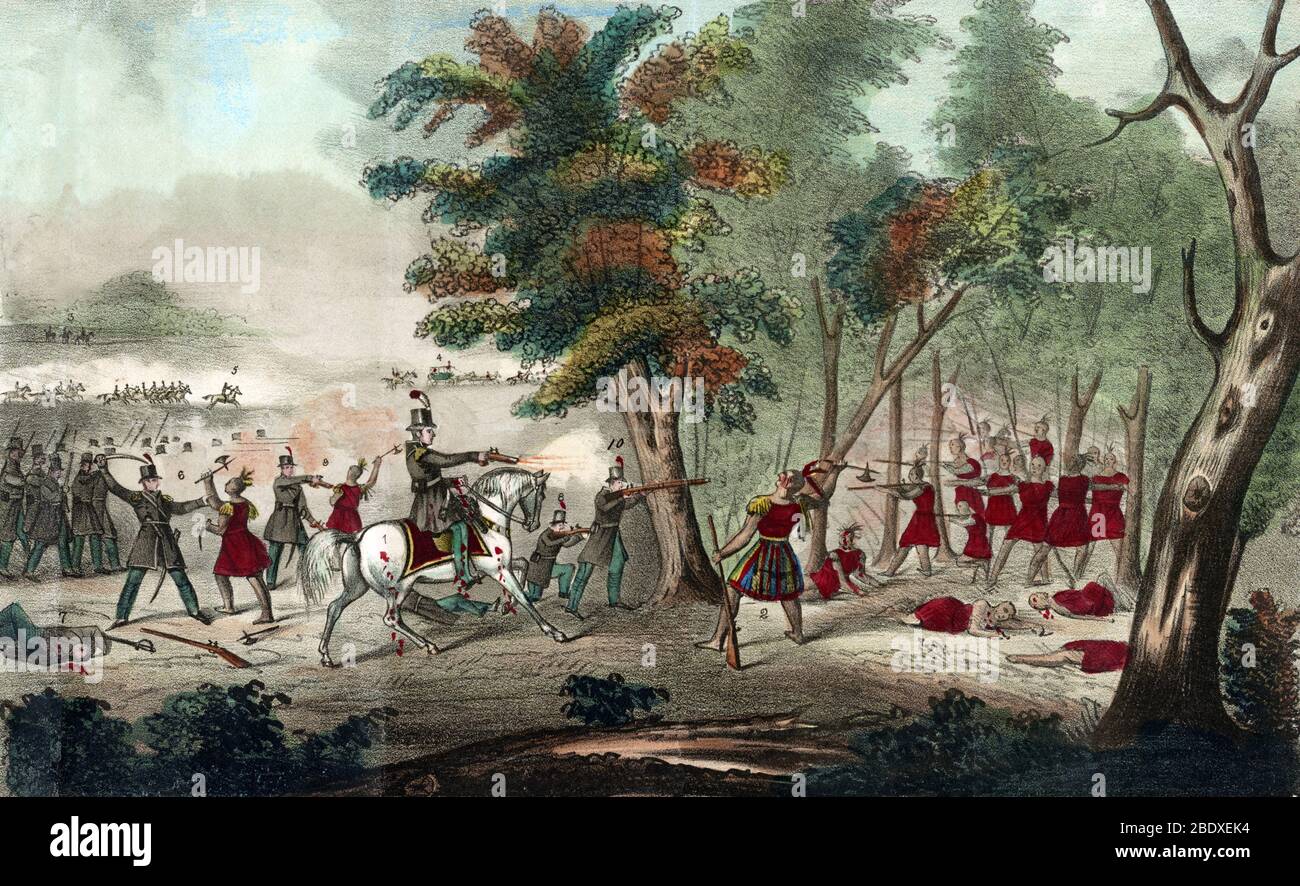 Tecumseh indian hi-res stock photography and images - Alamy