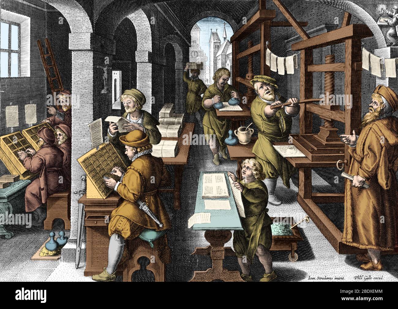 Modern book printing hi-res stock photography and images - Alamy