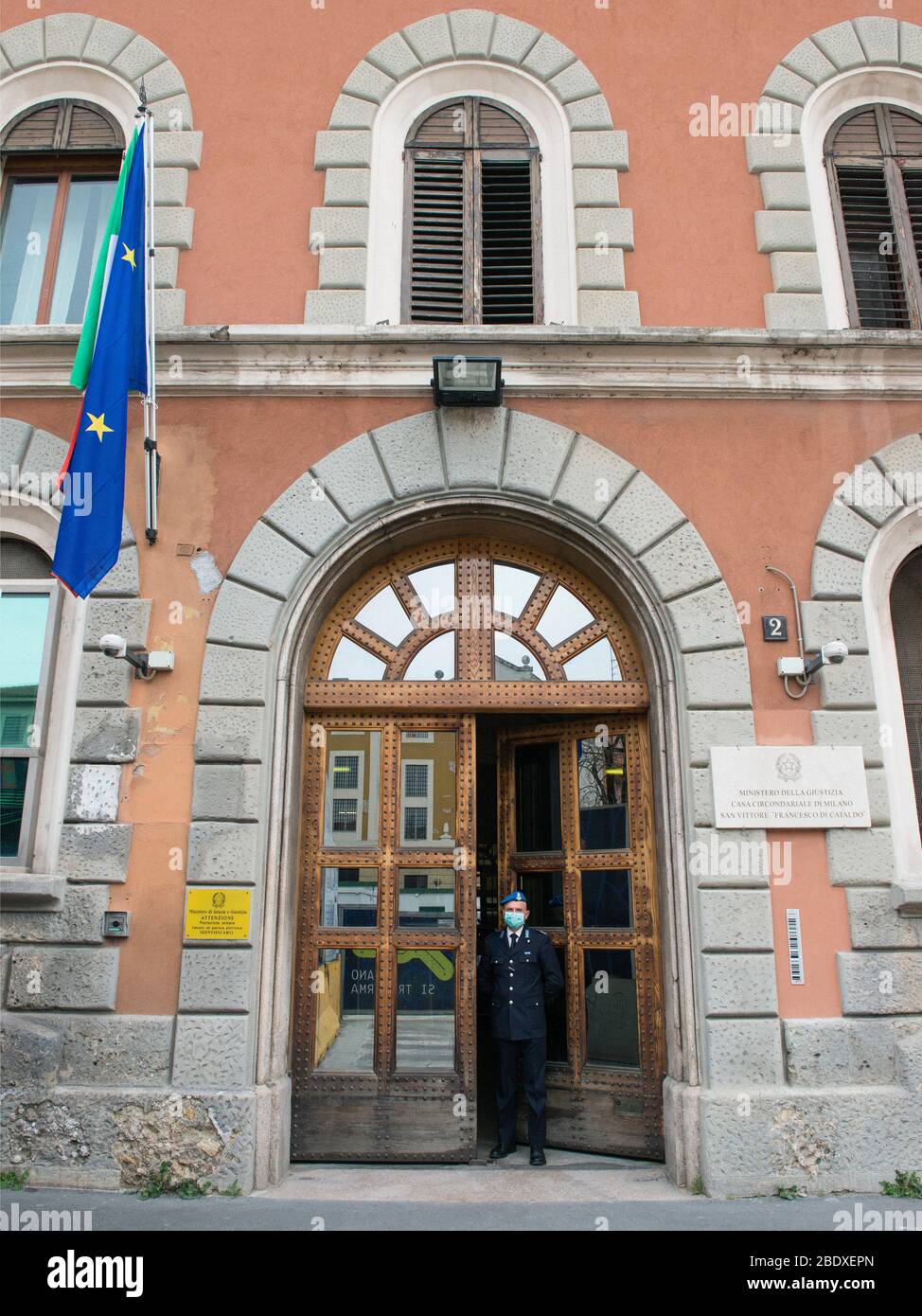 Europe, Italy, Lombardy, Milan, San Vittore Prison Stock Photo - Alamy