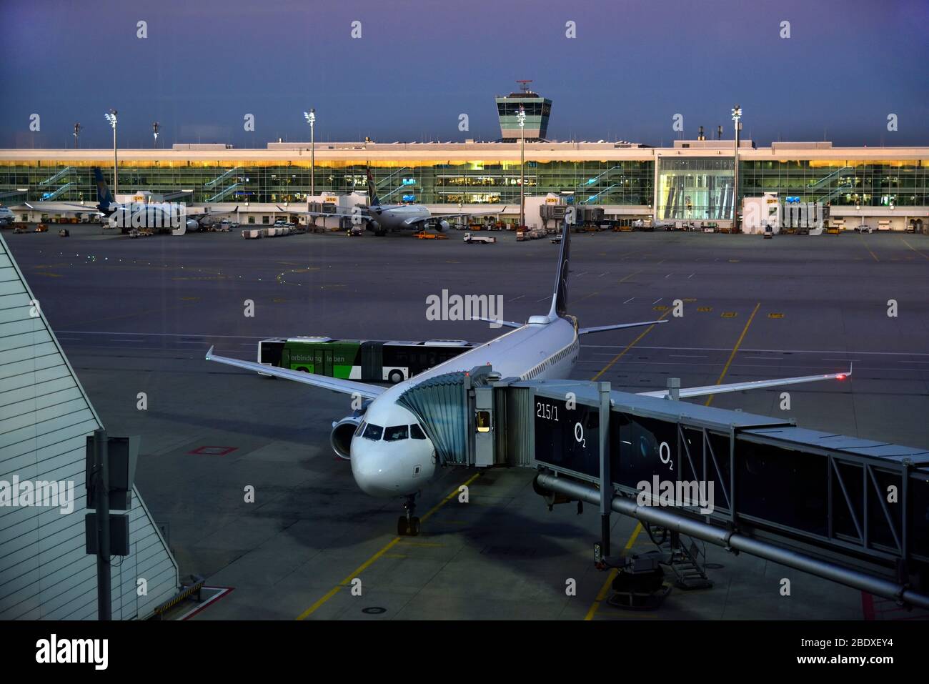 Lufthansa at Munich Airport Germany Stock Photo - Alamy
