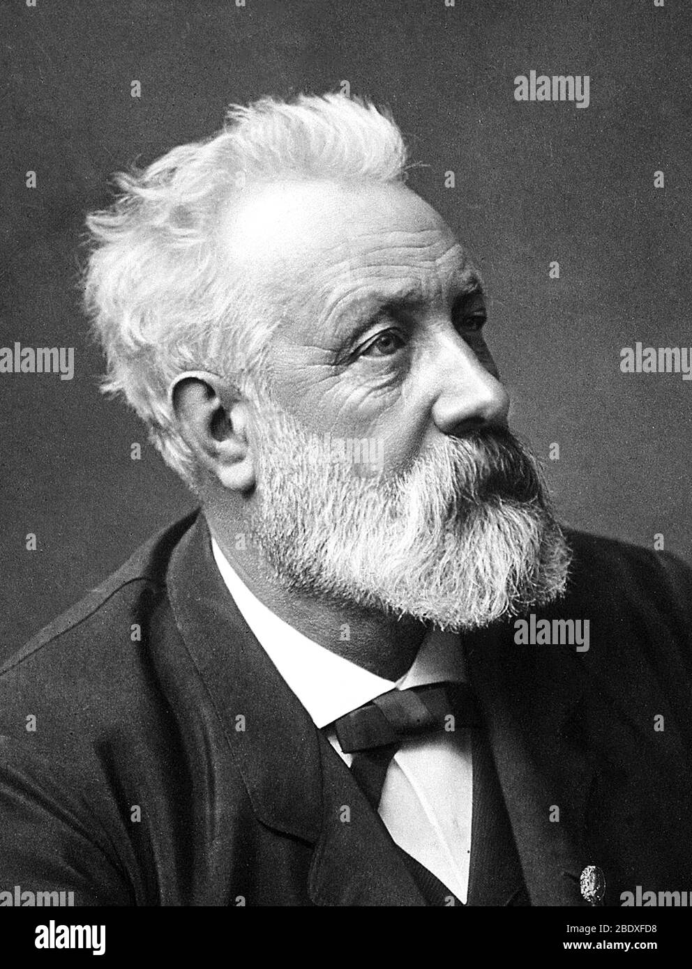 Jules Verne, French Author Stock Photo - Alamy