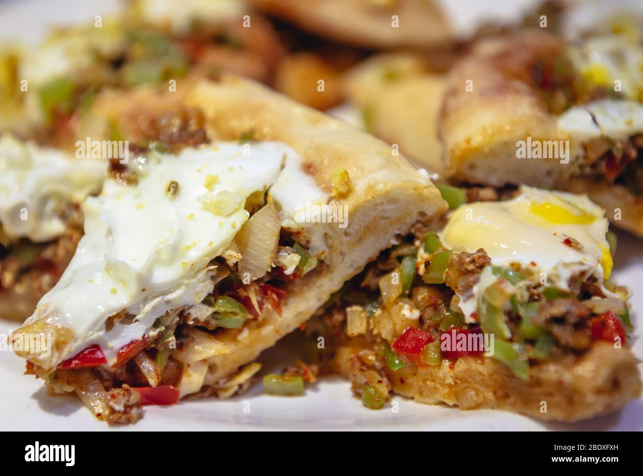 Chinese pizza in Beijing, China Stock Photo - Alamy