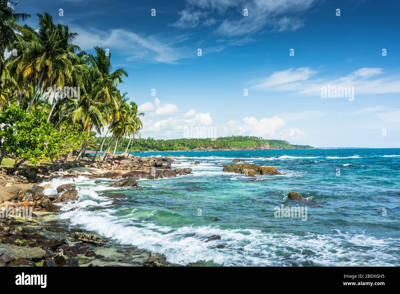 Beautiful beach landscape in Sri Lanka Stock Photo - Alamy
