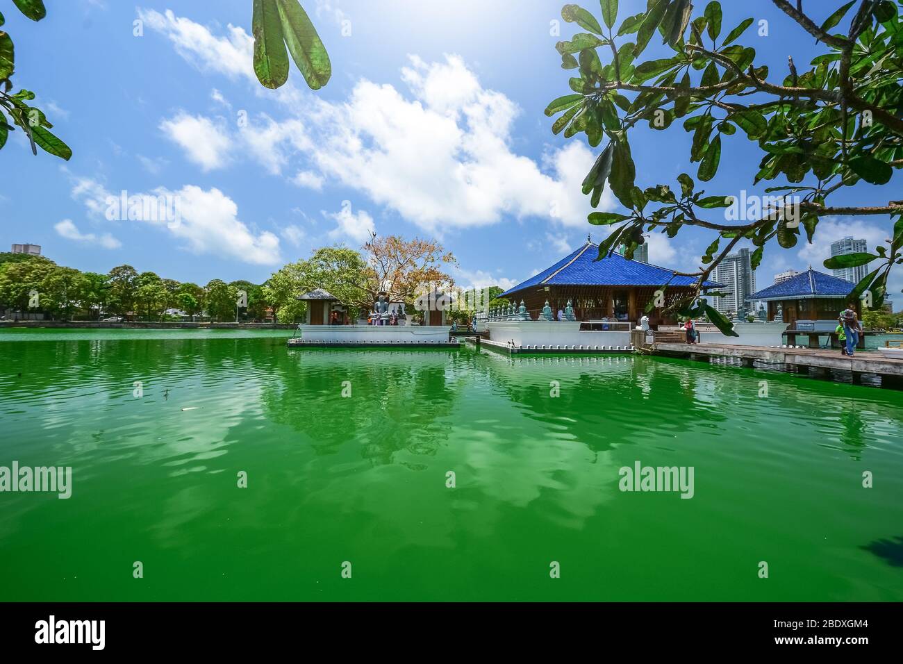 Beautiful Colombo city buildings and skyline in Sri Lanka Stock Photo ...