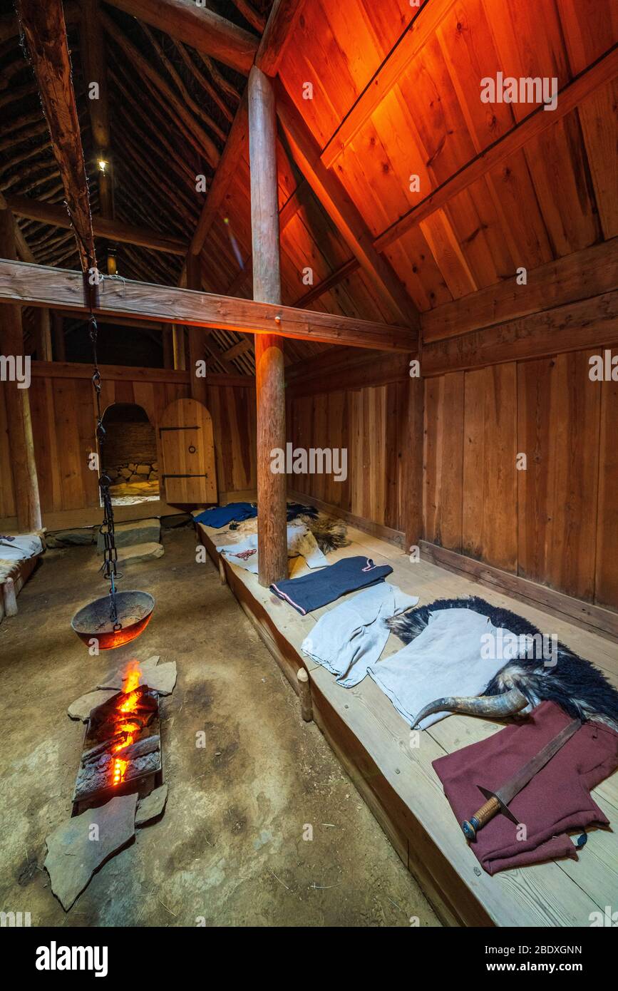 Viking era farmstead hi-res stock photography and images - Alamy