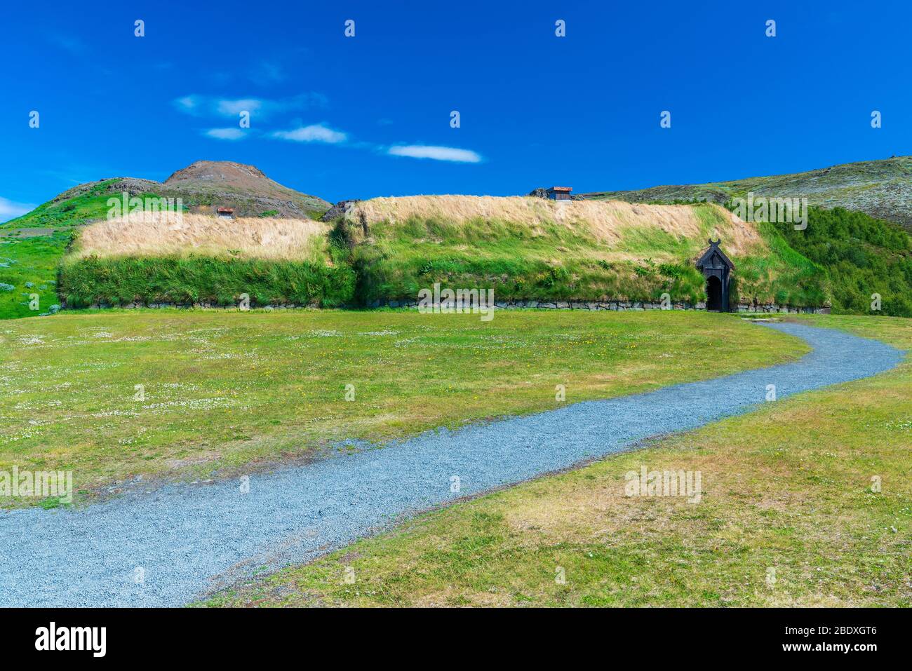 Þjóðveldisbærinn Stöng a viking-era farmstead, Southern Region, Iceland ...