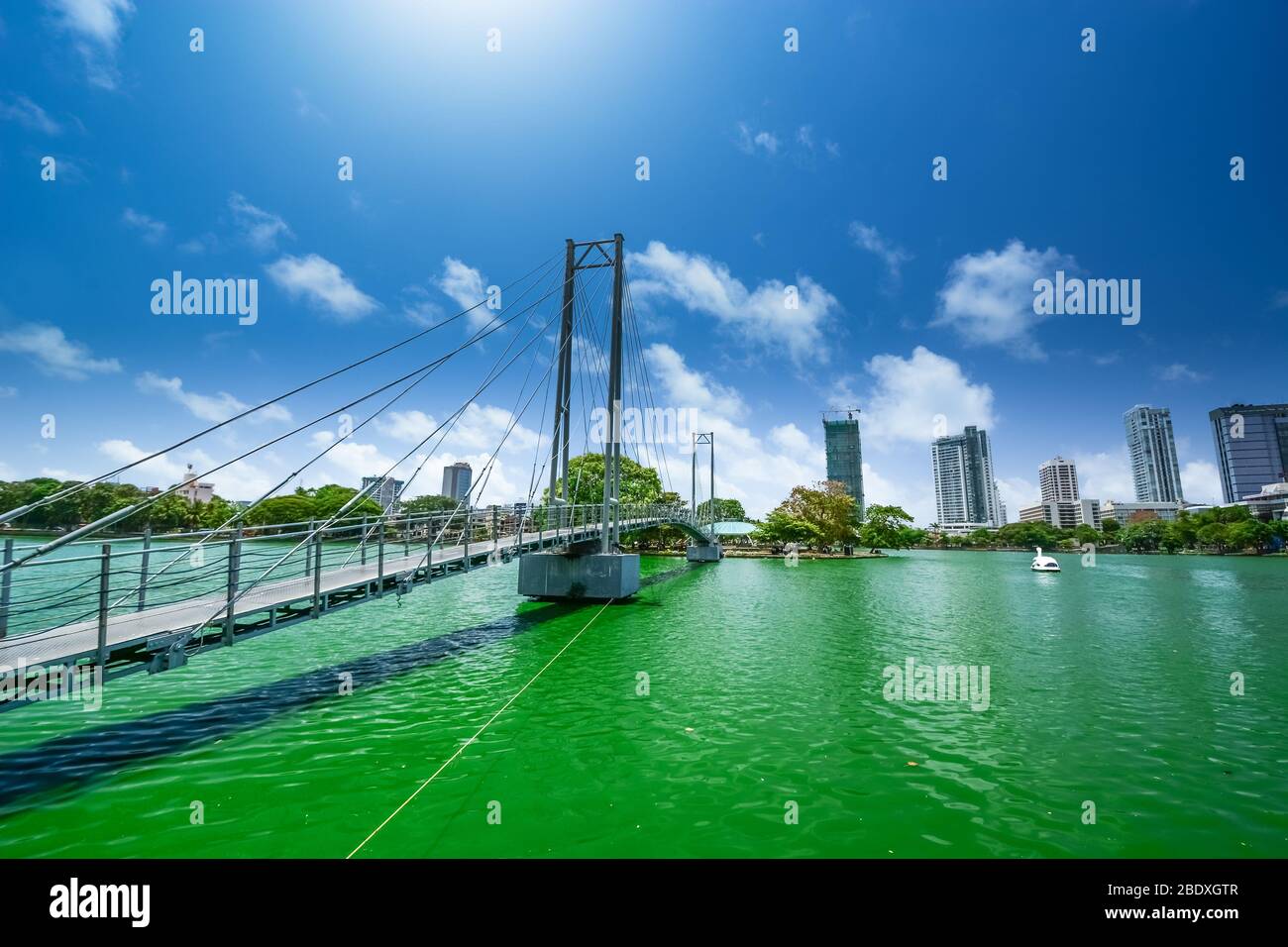 Beautiful Colombo city buildings and skyline in Sri Lanka Stock Photo ...