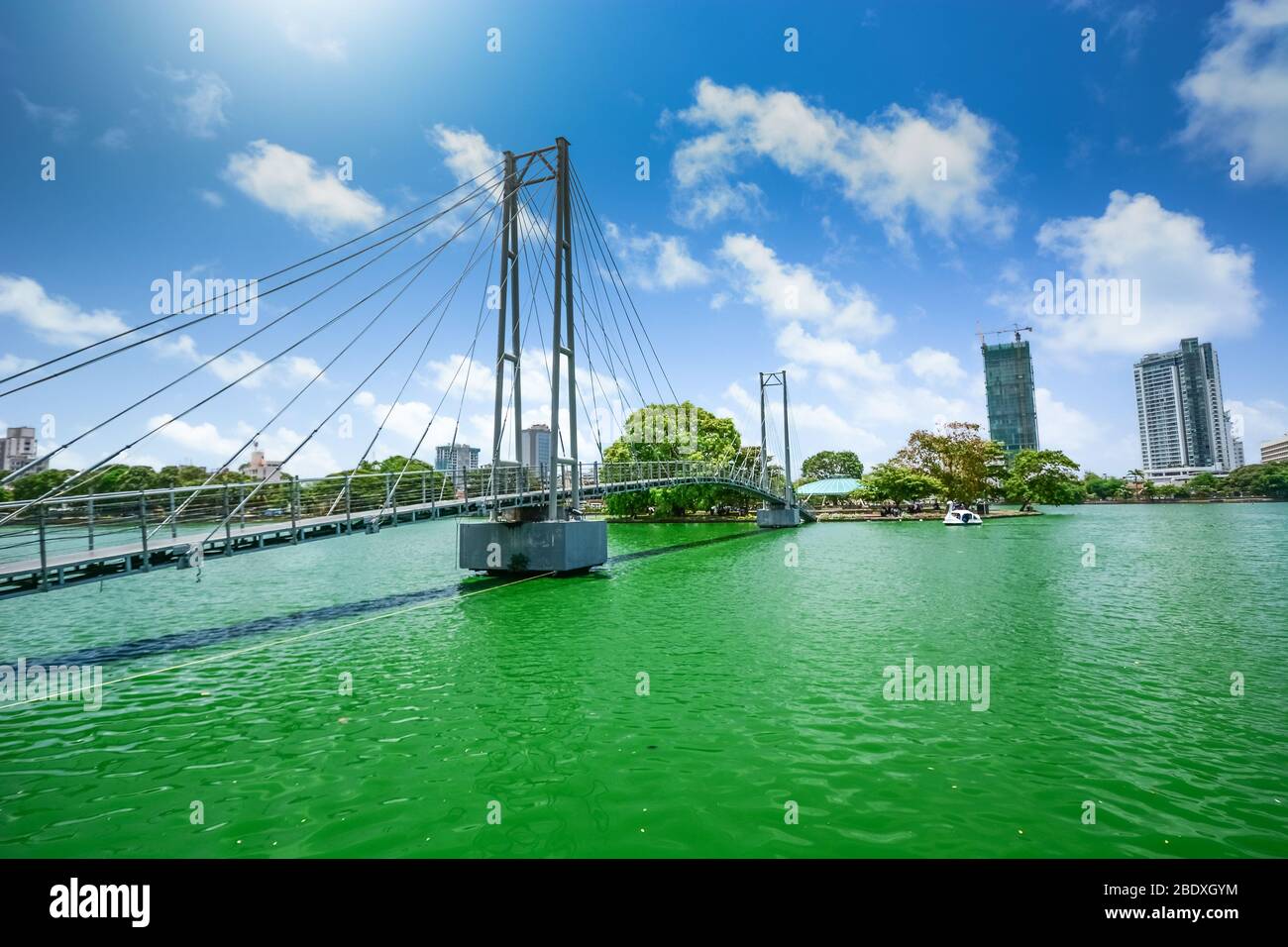 Beautiful Colombo city buildings and skyline in Sri Lanka Stock Photo ...
