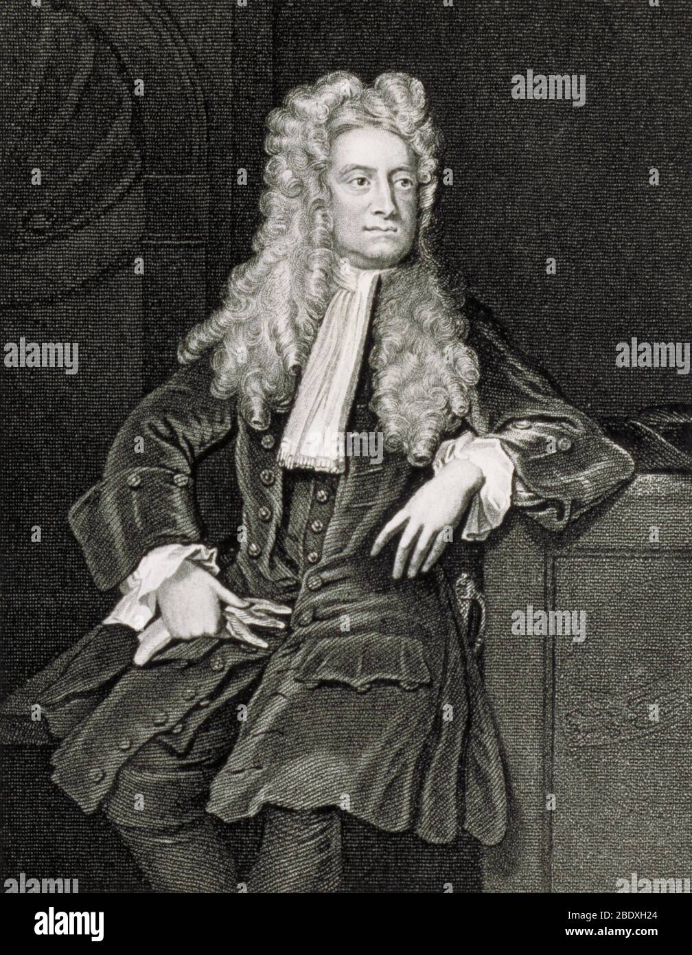 Isaac Newton, English Physicist Stock Photo - Alamy