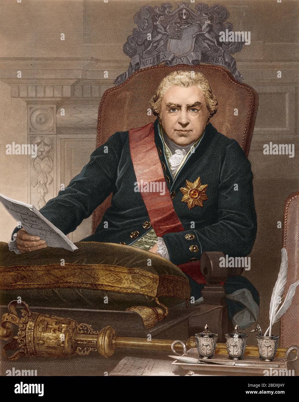 Joseph Banks, English Naturalist Stock Photo - Alamy