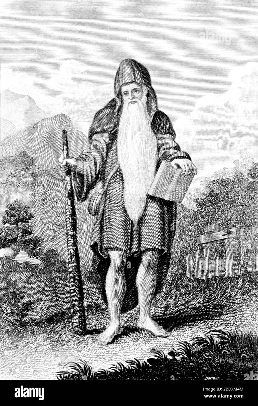 Ancient celtic priest hi-res stock photography and images - Alamy