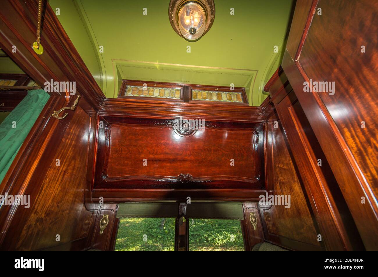 Pullman Car Sunbeam at Hildene The Lincoln Family Home Stock Photo - Alamy