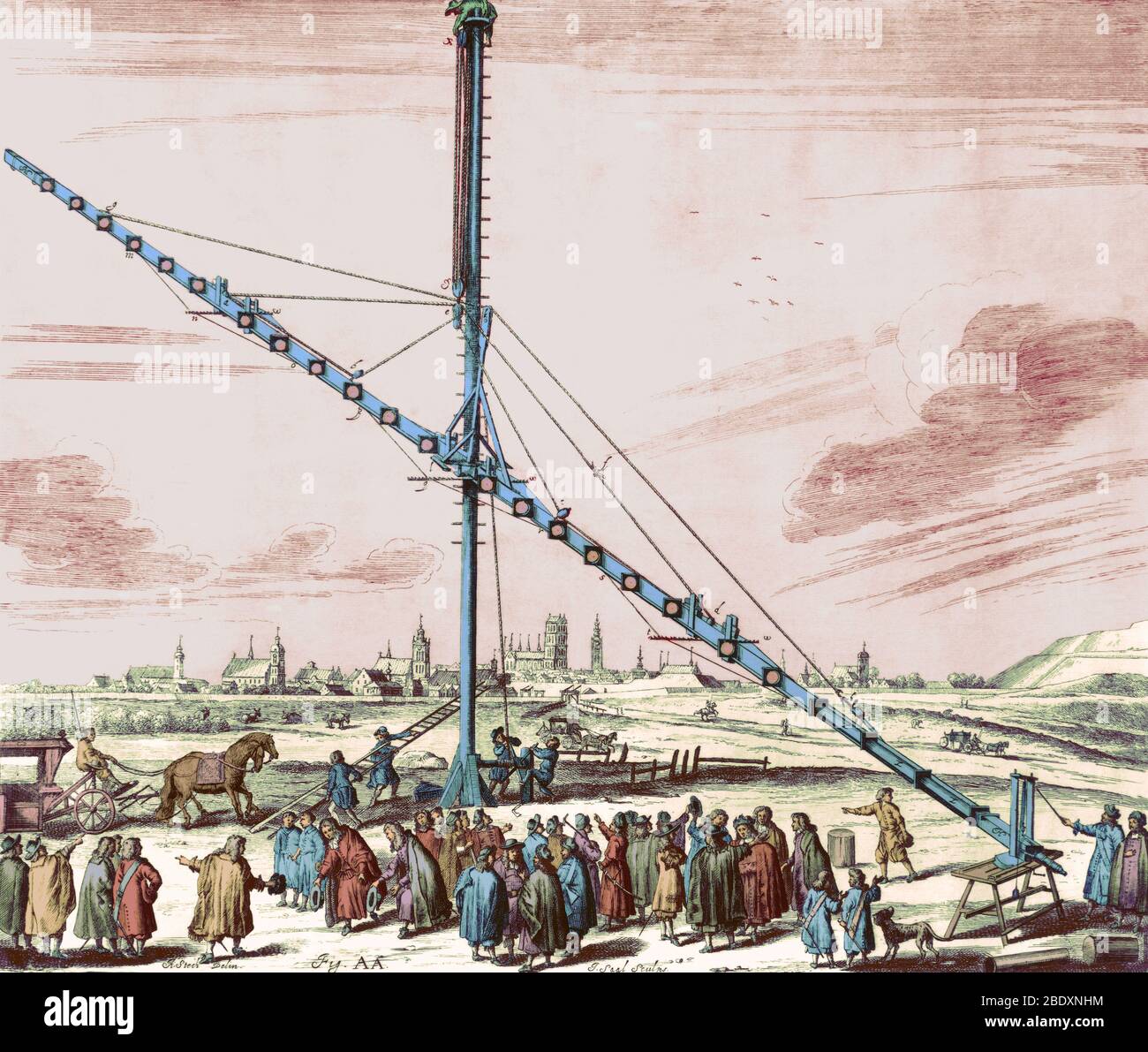17th century telescope hi-res stock photography and images - Alamy