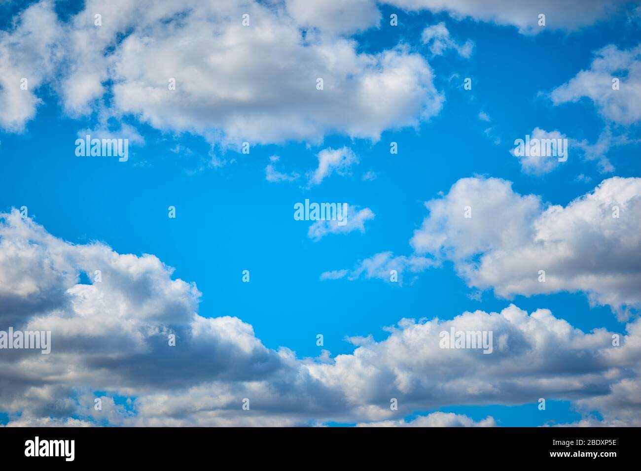 The vast blue sky and clouds sky Stock Photo - Alamy