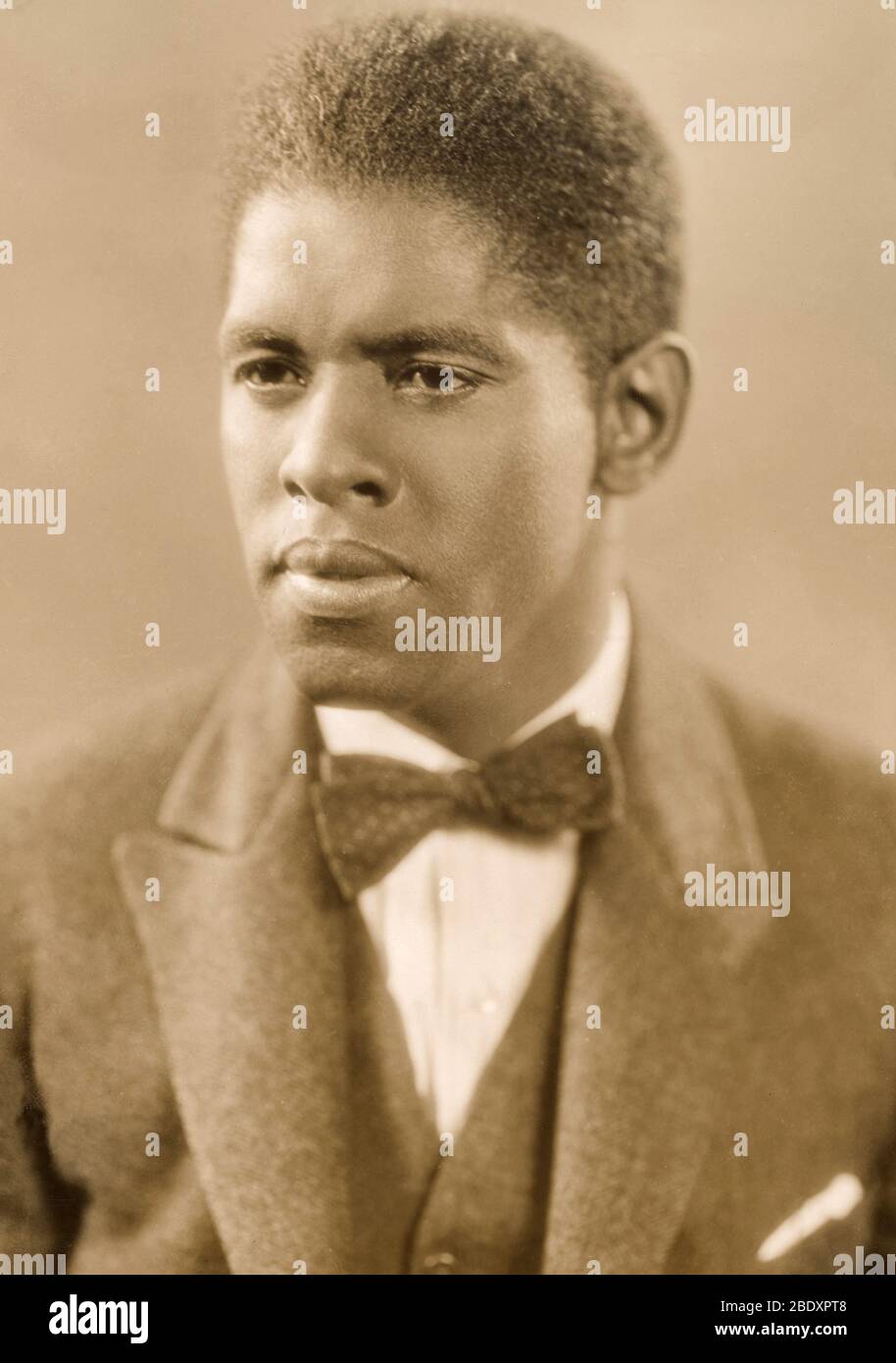 Roland Hayes, American Singer and Composer Stock Photo - Alamy