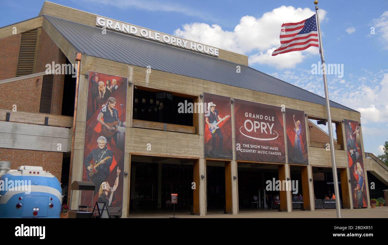 Famous landmark in Nashville - The Grand Ole Opry - NASHVILLE, UNITED ...
