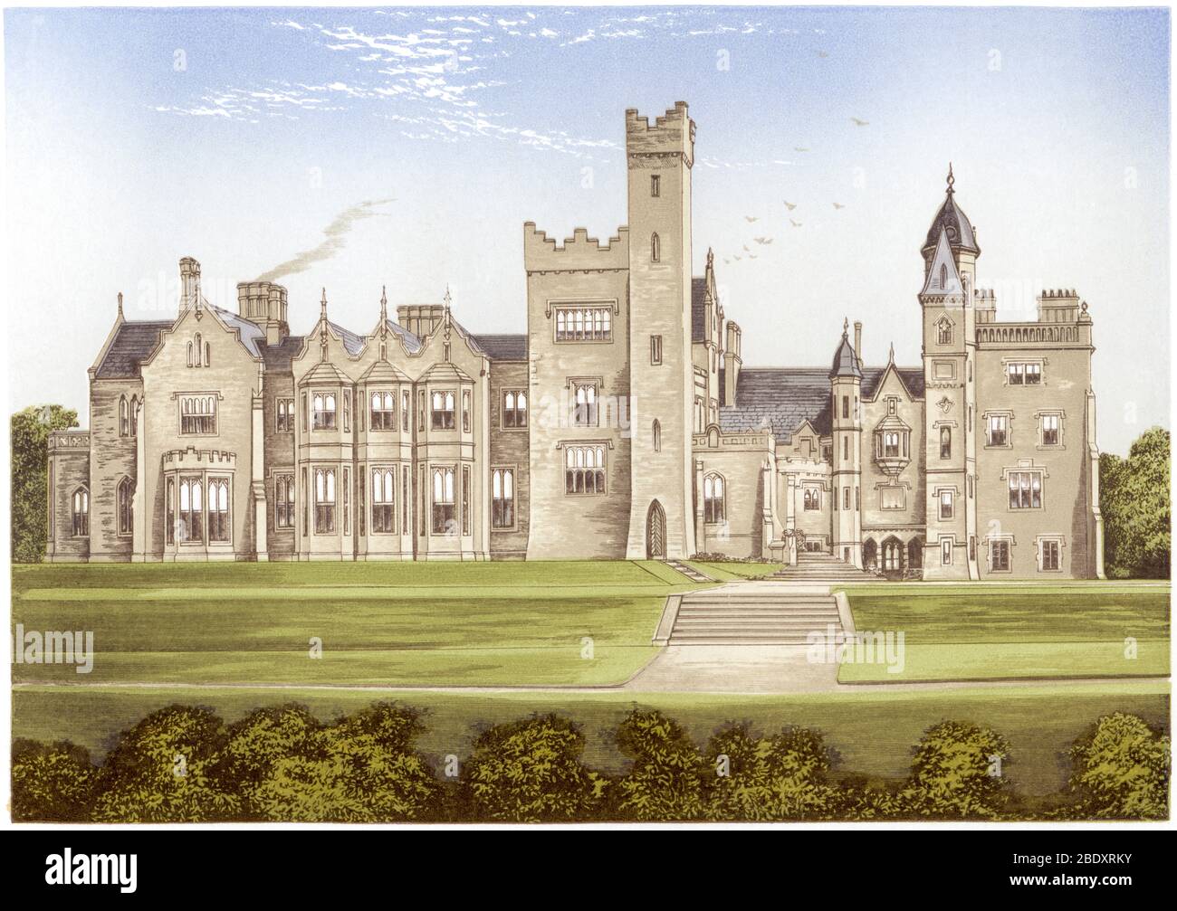 Rossmore castle Cut Out Stock Images & Pictures - Alamy