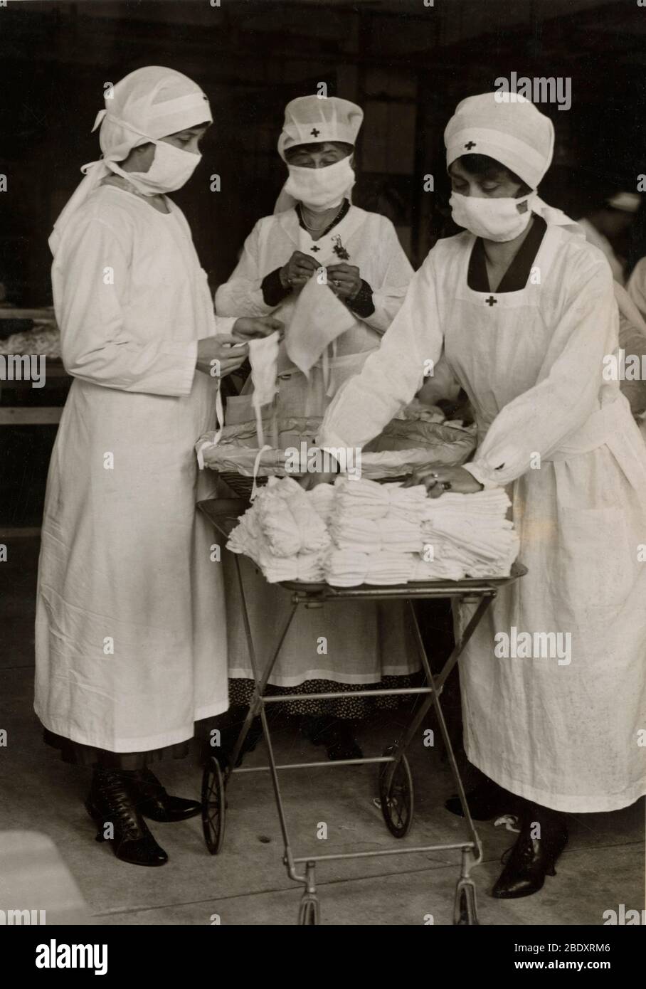 Spanish Flu Pandemic, 1918 Stock Photo - Alamy
