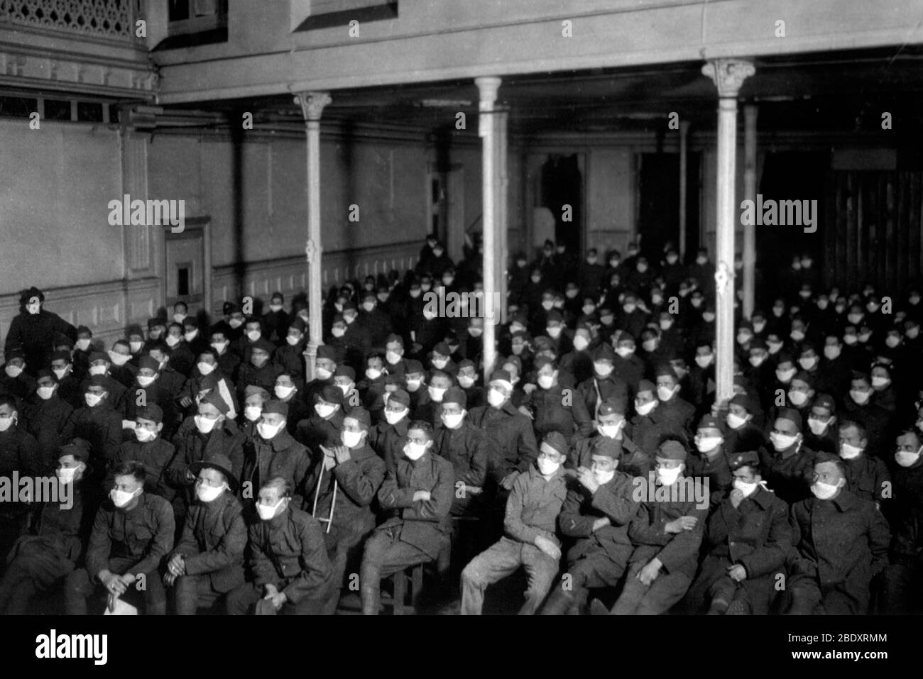 WWI, Spanish Flu Pandemic, 1918 Stock Photo - Alamy