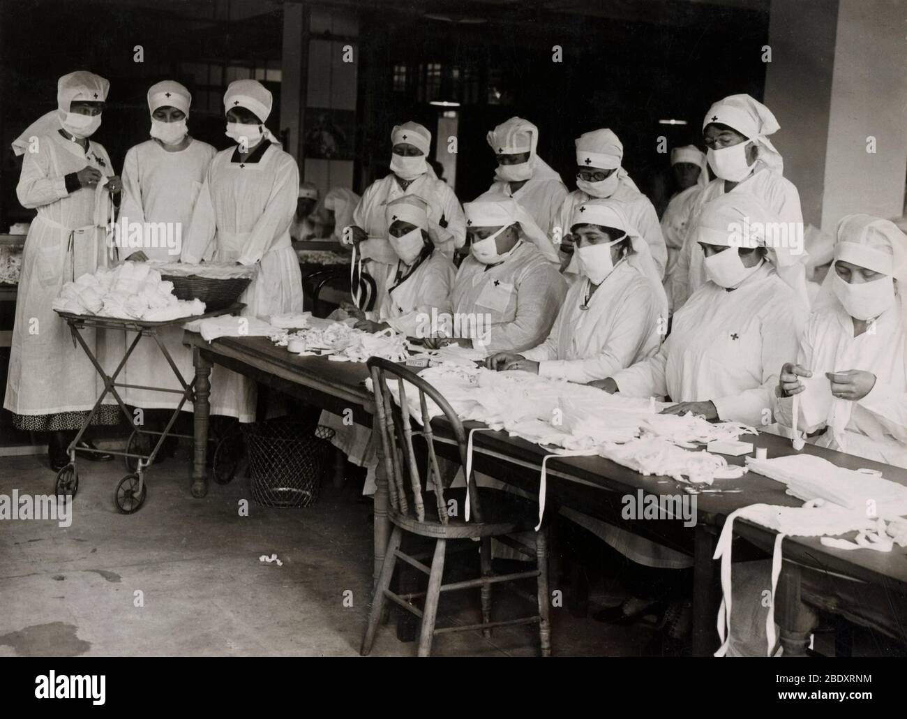 Spanish Flu Pandemic, 1918 Stock Photo - Alamy