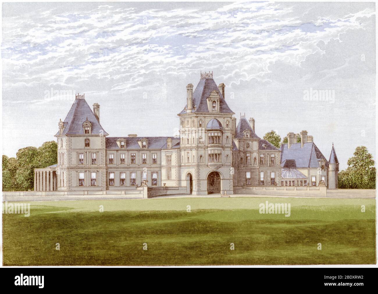 Stately home welsh architecture hi-res stock photography and images - Alamy